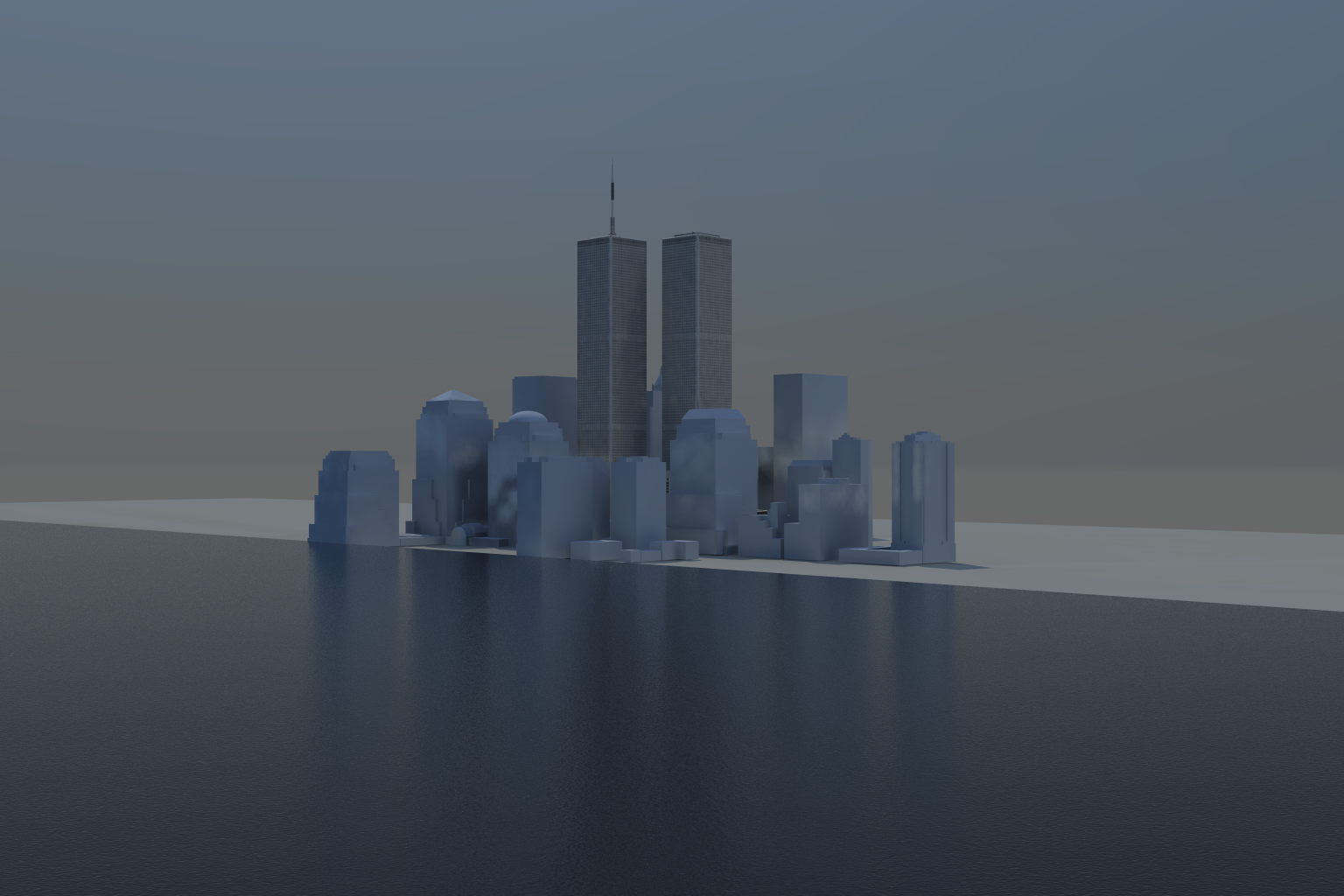The World Trade Center 3D Model .3ds - CGTrader.com