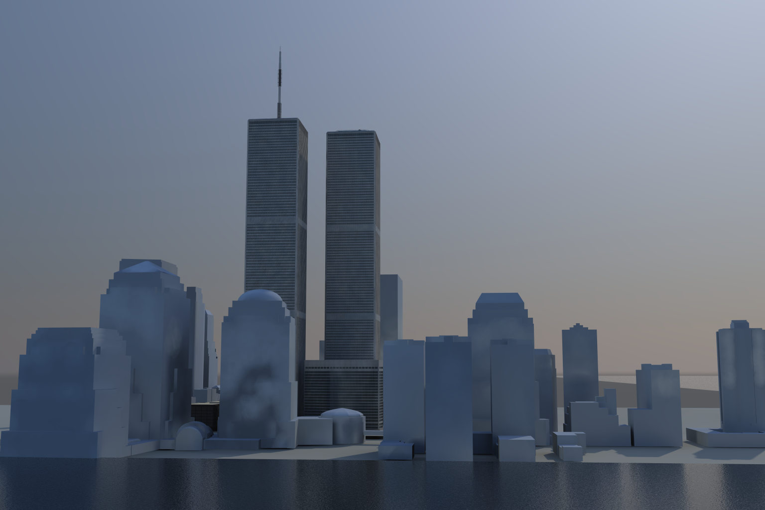 The World Trade Center 3D Model .3ds - CGTrader.com