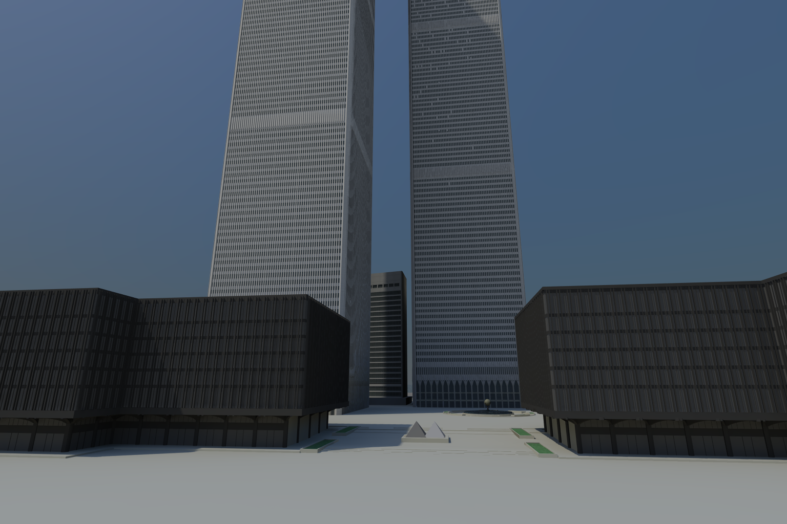 The World Trade Center 3D Model 3DS - CGTrader.com