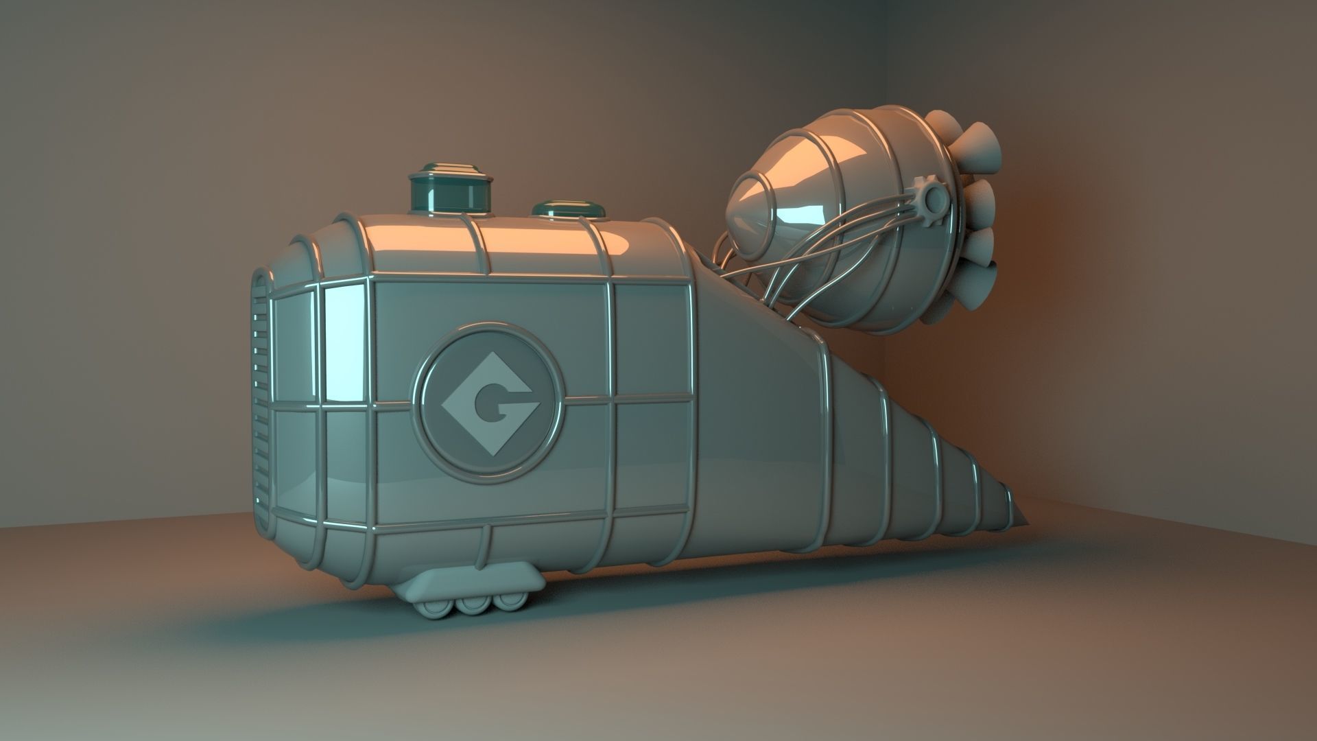 Grumobile toy camera 3D model | CGTrader