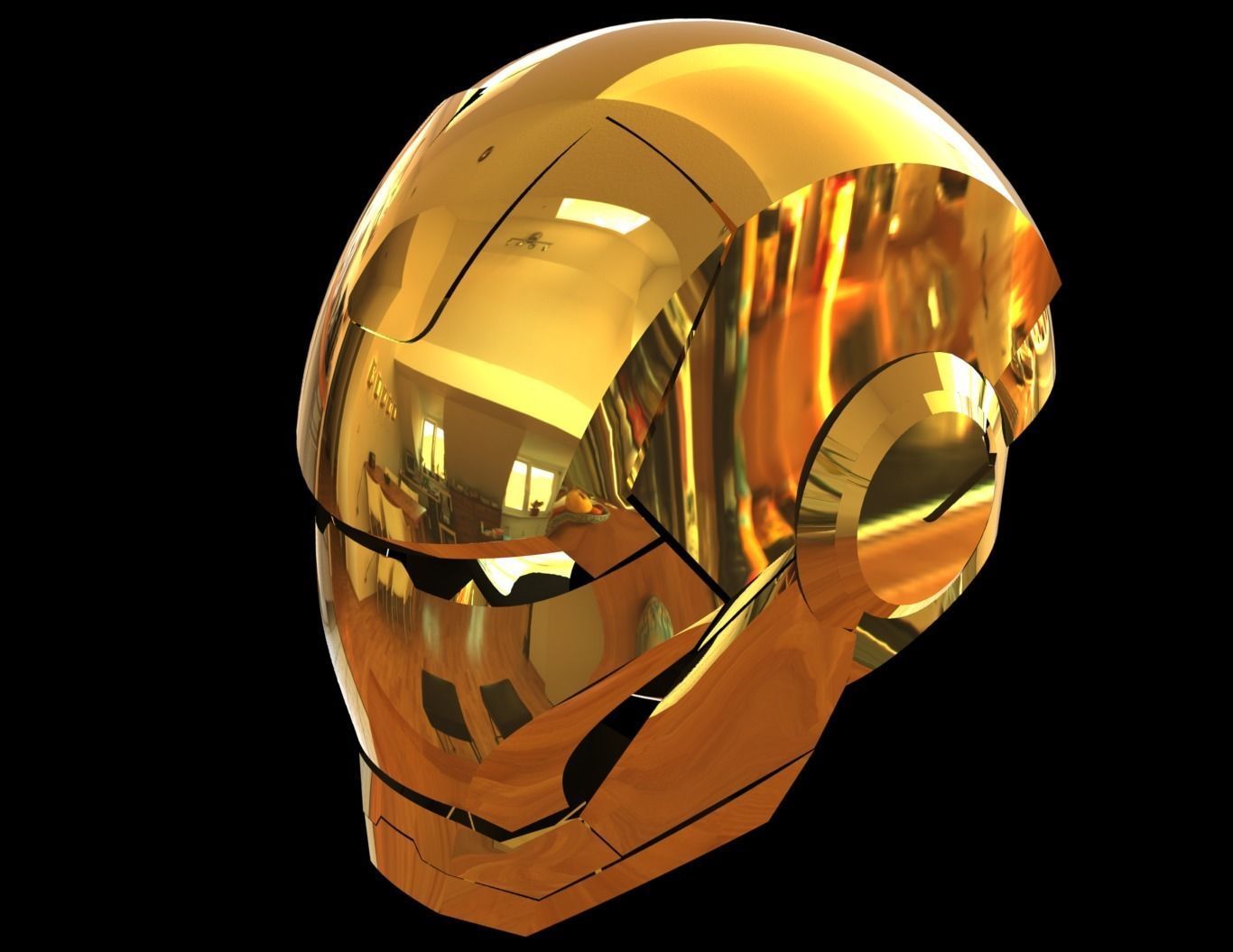 Helmet Iron Man Mark 2 SolidWorks 3D model | CGTrader