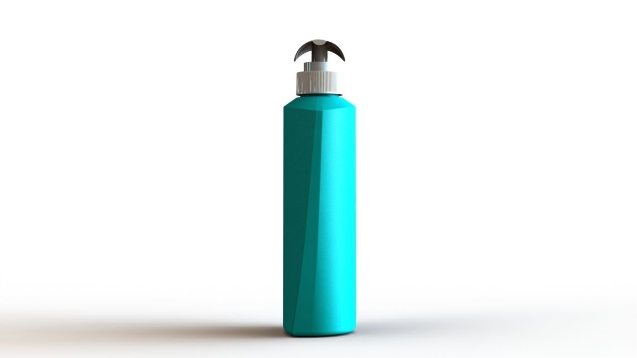 Shampoo bottle 3D model 3D printable | CGTrader