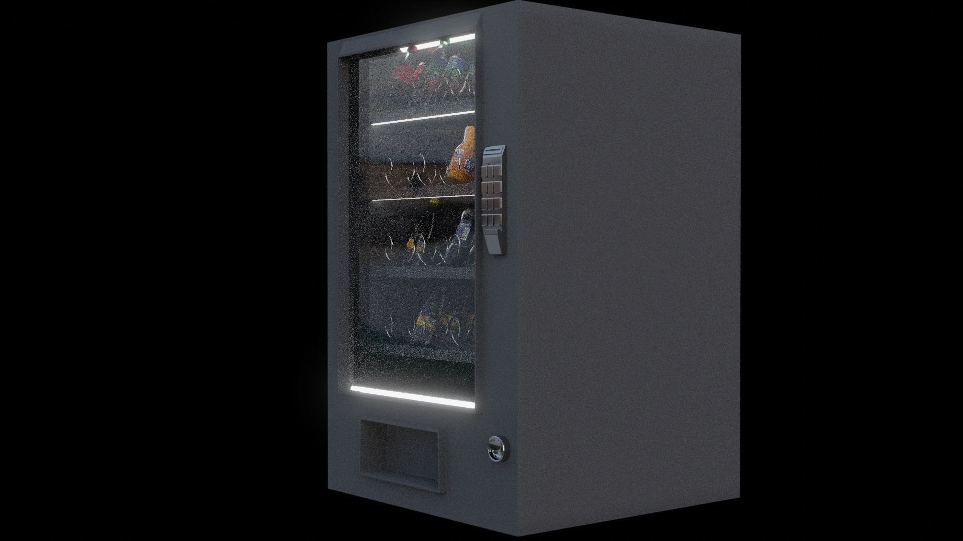 Vending Machine 3D model | CGTrader