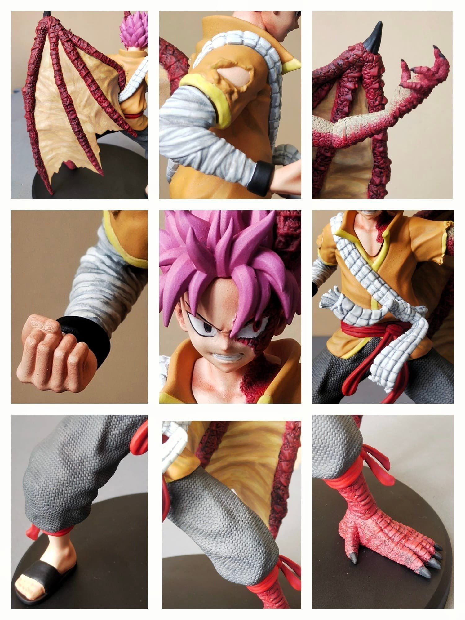 FAN ART - Fairy Tail - Natsu Dragneel Dragon Form 3D model 3D printable ...