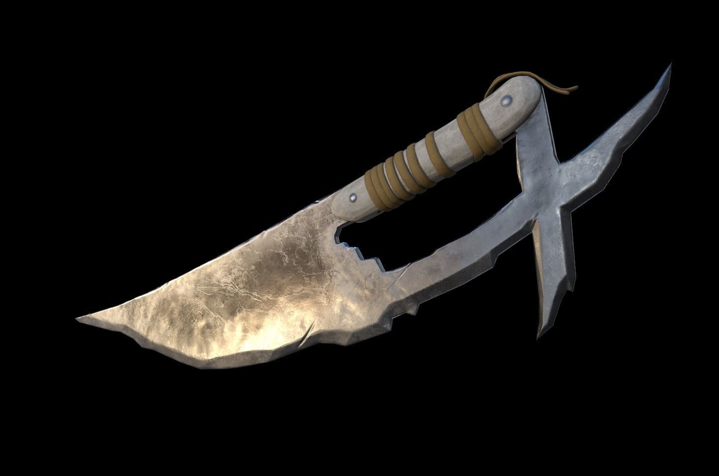 3D model Fantasy Blade VR / AR / low-poly | CGTrader