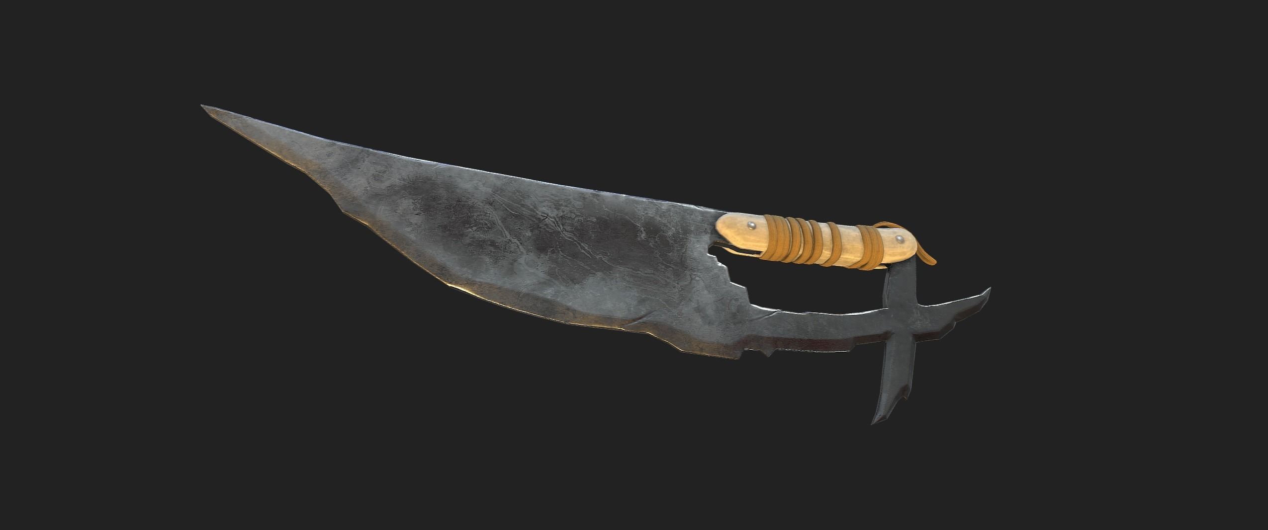 3D model Fantasy Blade VR / AR / low-poly | CGTrader