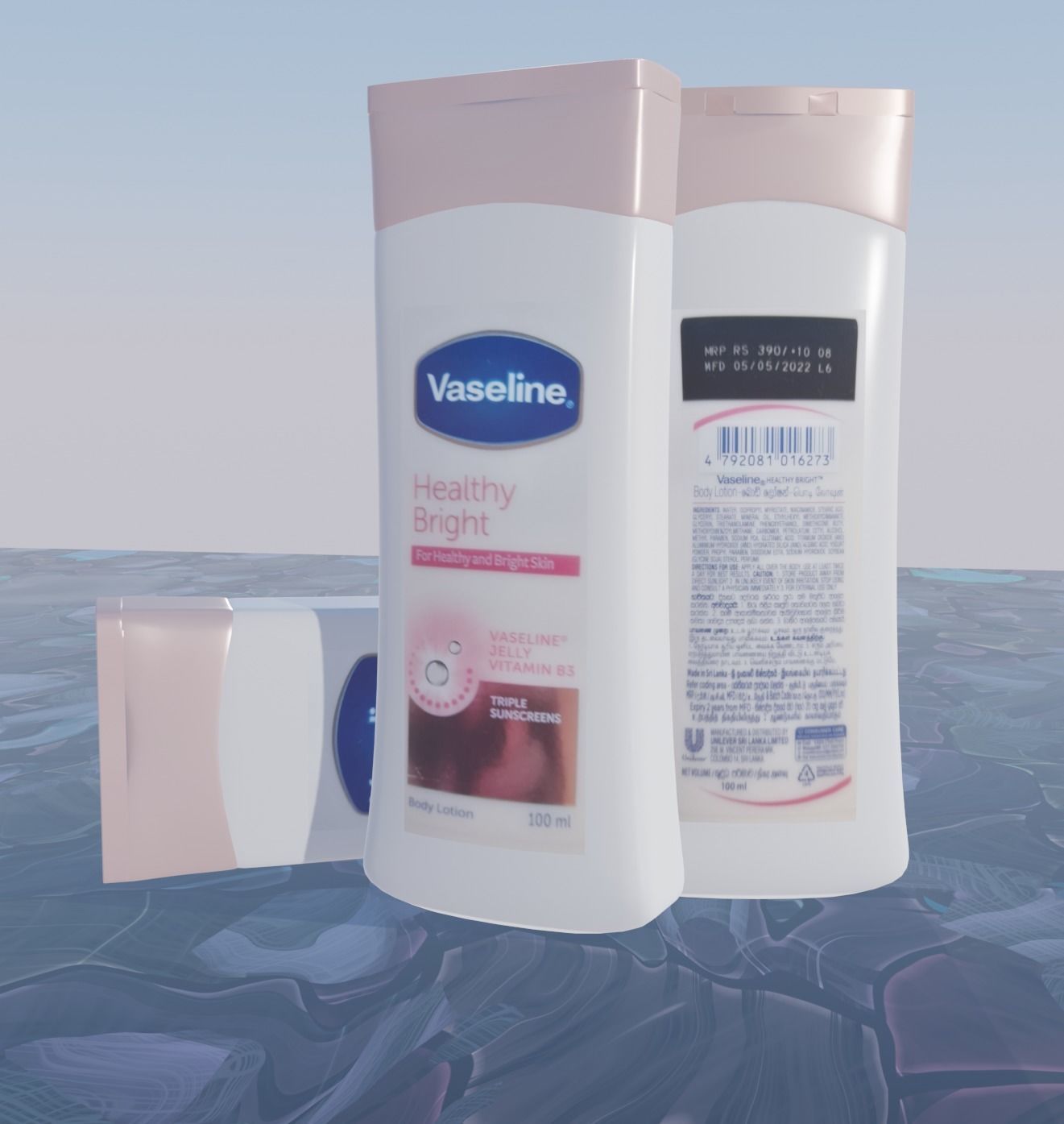Vaseline bottle 3D model free VR / AR / low-poly 3D model | CGTrader