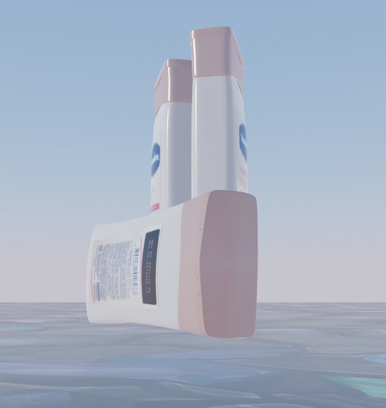 Vaseline bottle 3D model free VR / AR / low-poly 3D model | CGTrader