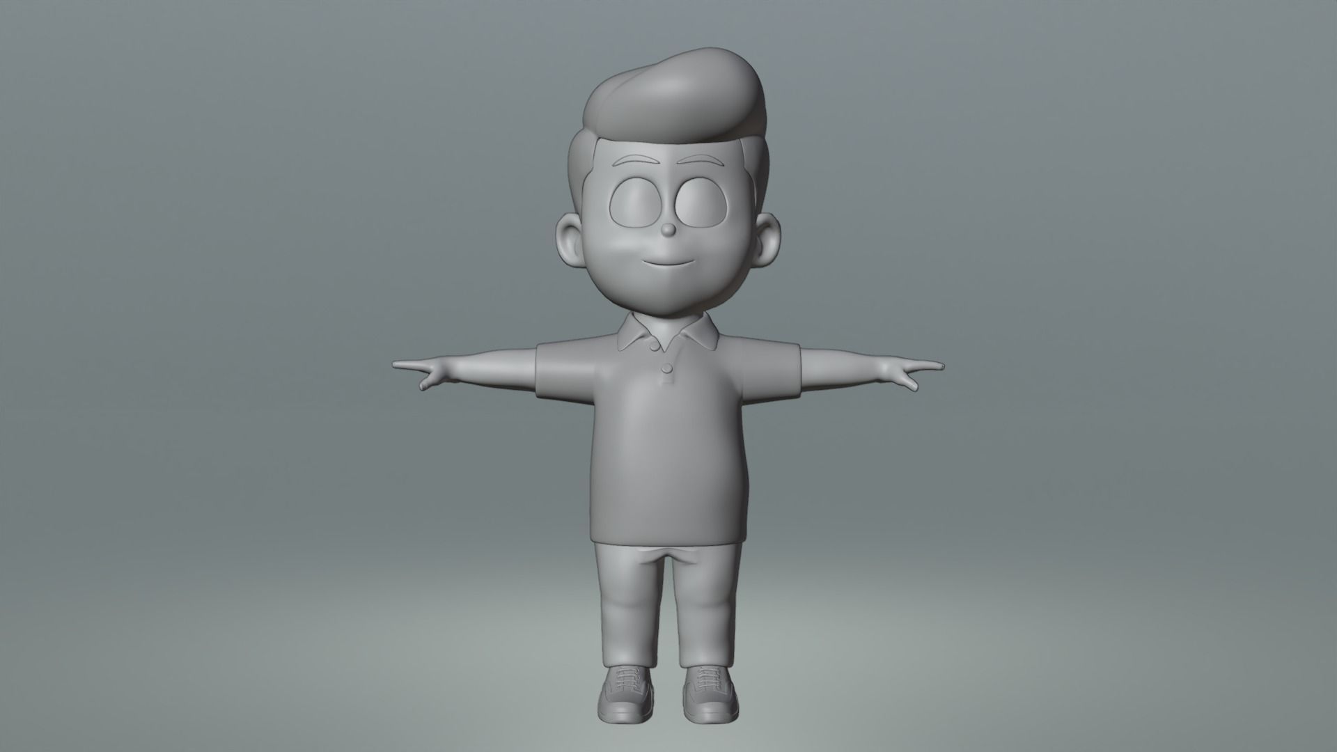 Boy Cartoon Character 3D model | CGTrader