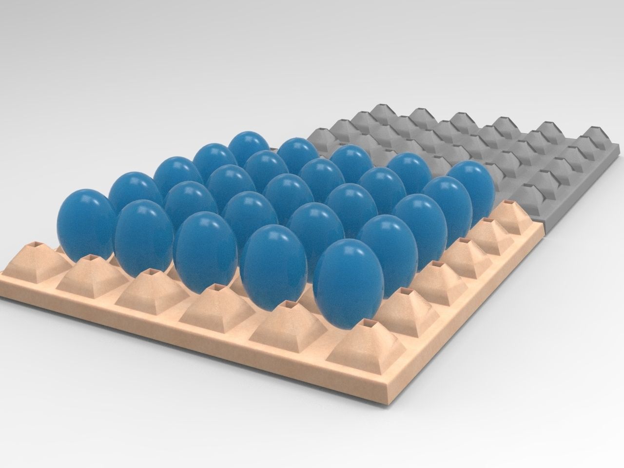 egg panel 3D model | CGTrader