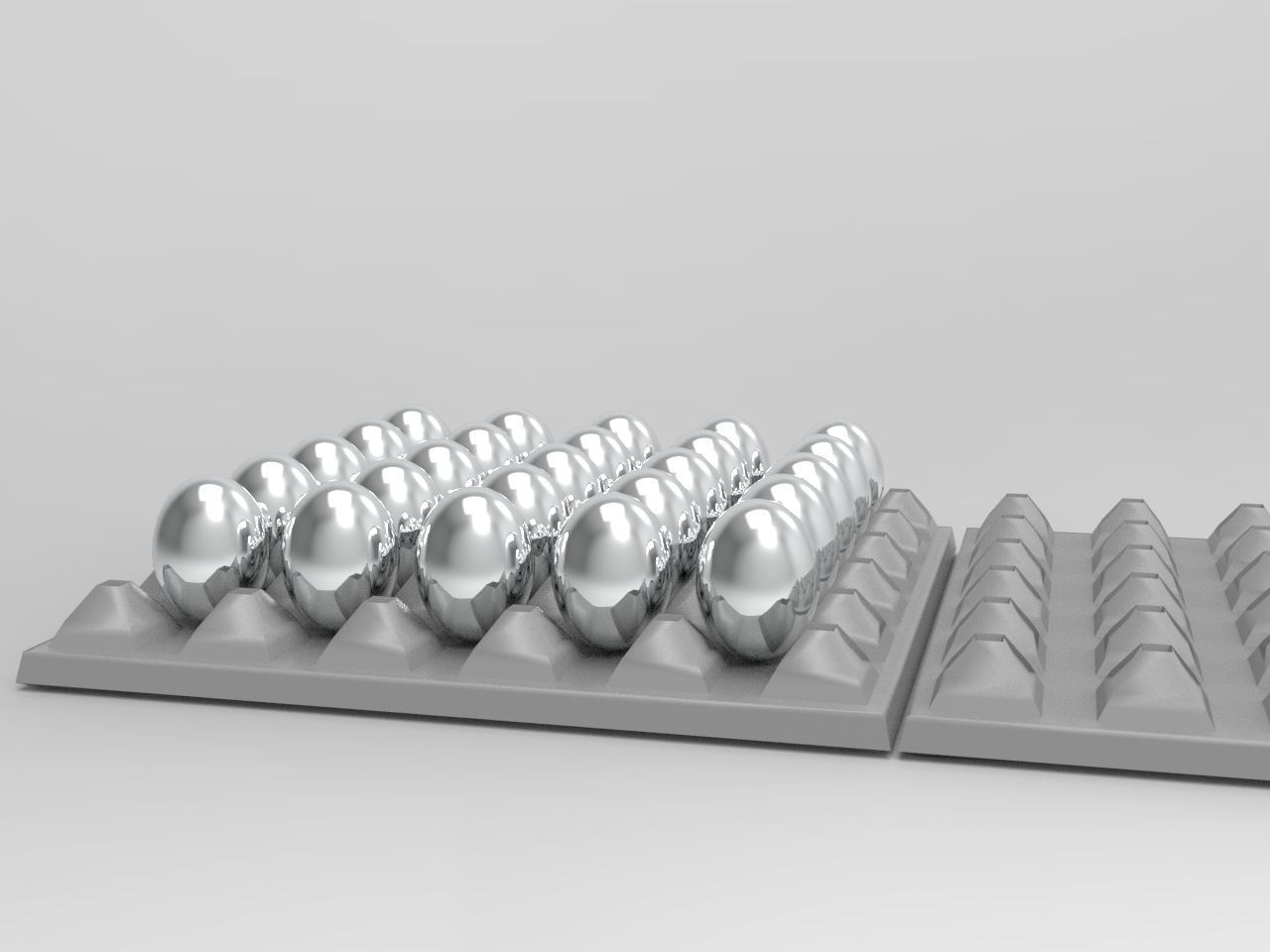 egg panel 3D model | CGTrader