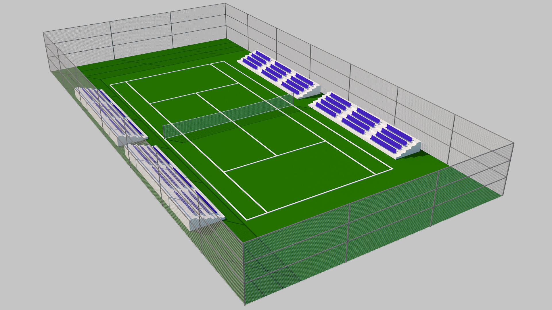 3D model Sports Ground Pack VR / AR / low-poly | CGTrader