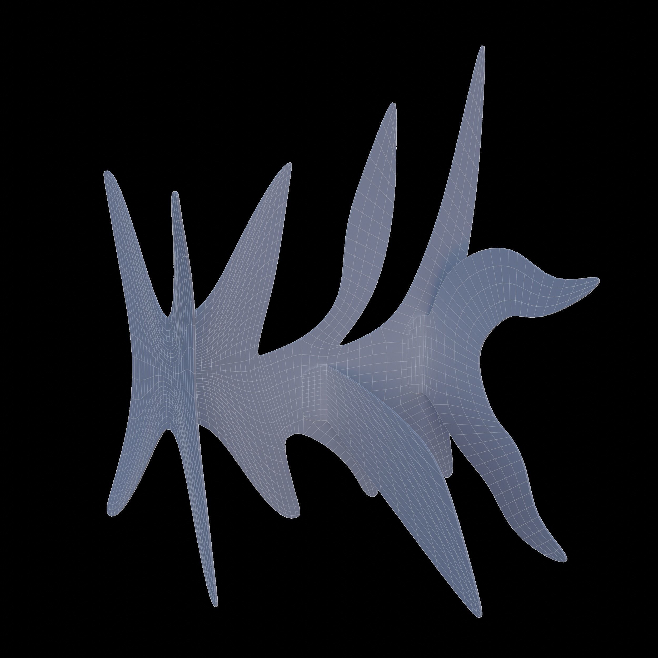 3D model Alexander Calder Sculpture Replica 04 VR / AR / low-poly ...