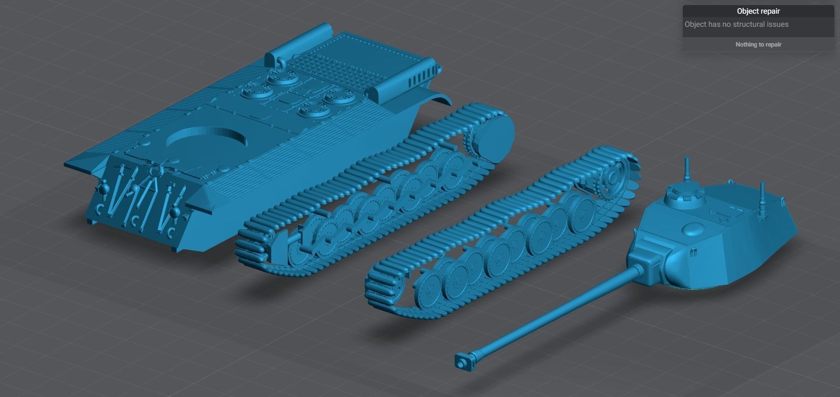 FCM 50t Scale model 3D model 3D printable | CGTrader