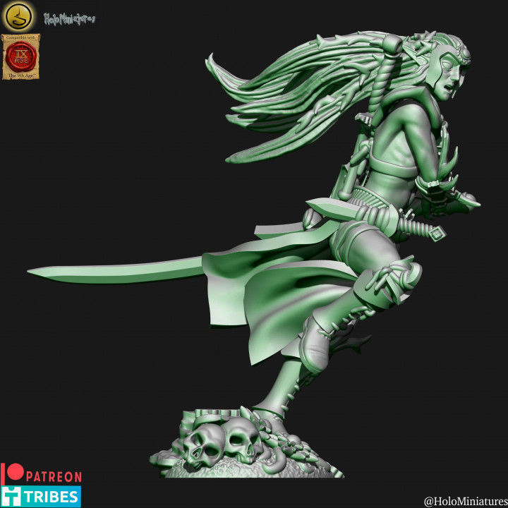Wood elves Blade dancer lord 3D model 3D printable | CGTrader