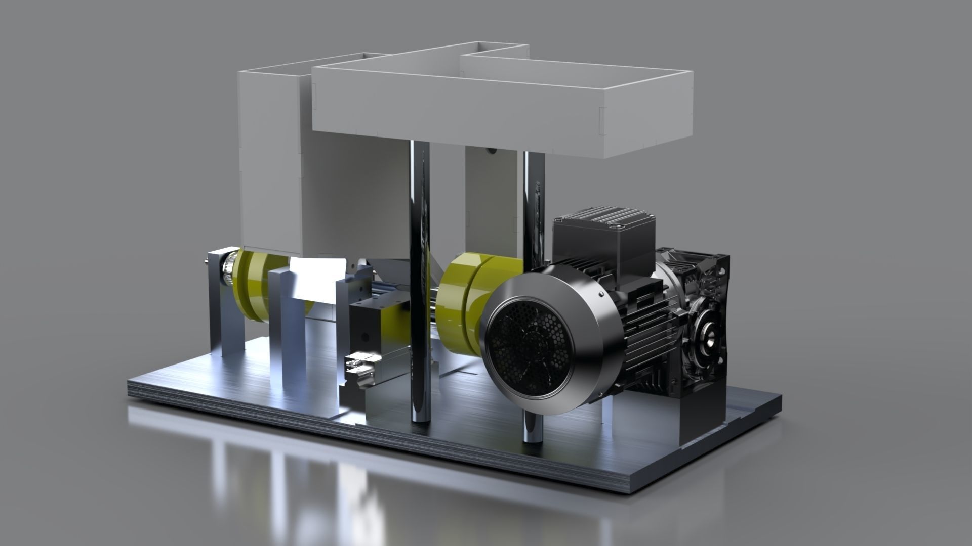 Single Drive Cigarette Rolling Machine 3D model rigged | CGTrader
