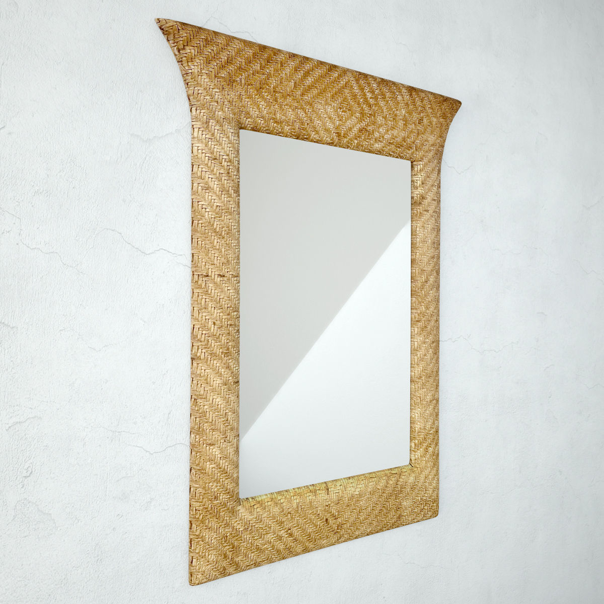 Vintage Woven Mirror 3D model | CGTrader