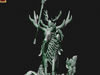 wood elves lord on stag 3D model 3D printable | CGTrader
