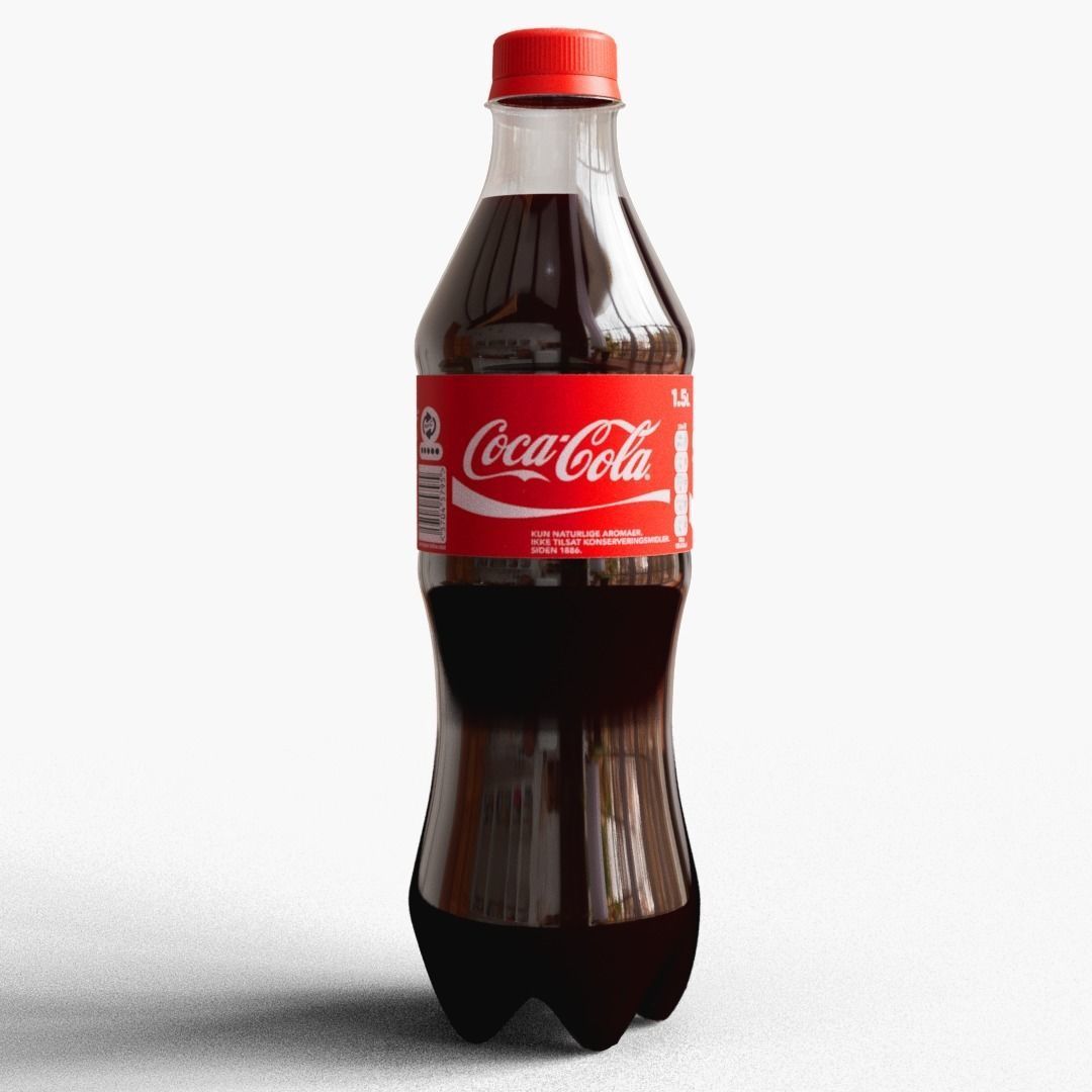 3D model Coca-Cola bottle 250ml VR / AR / low-poly | CGTrader