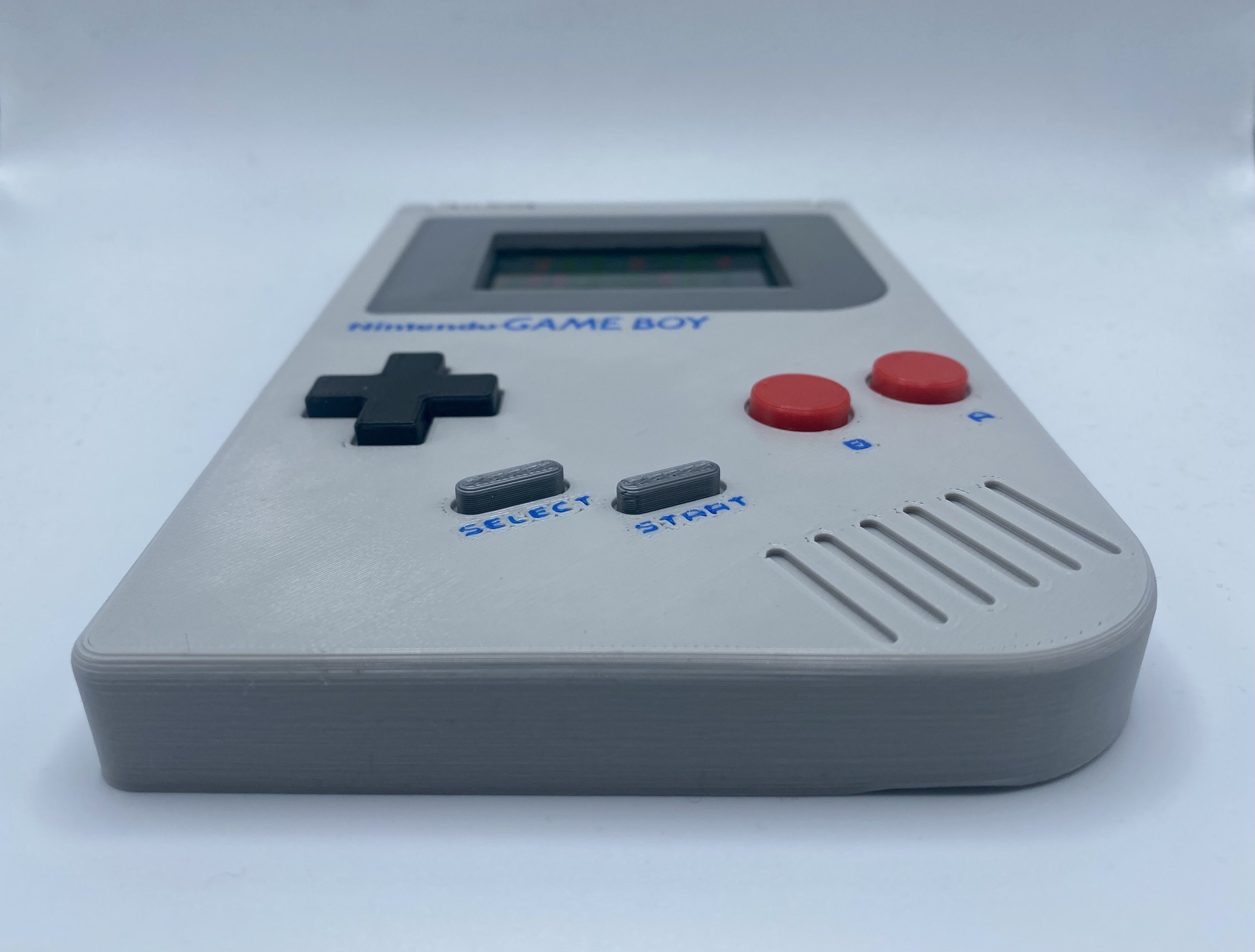 Nintendo Gameboy Clock multi material and single color 3D model 3D ...