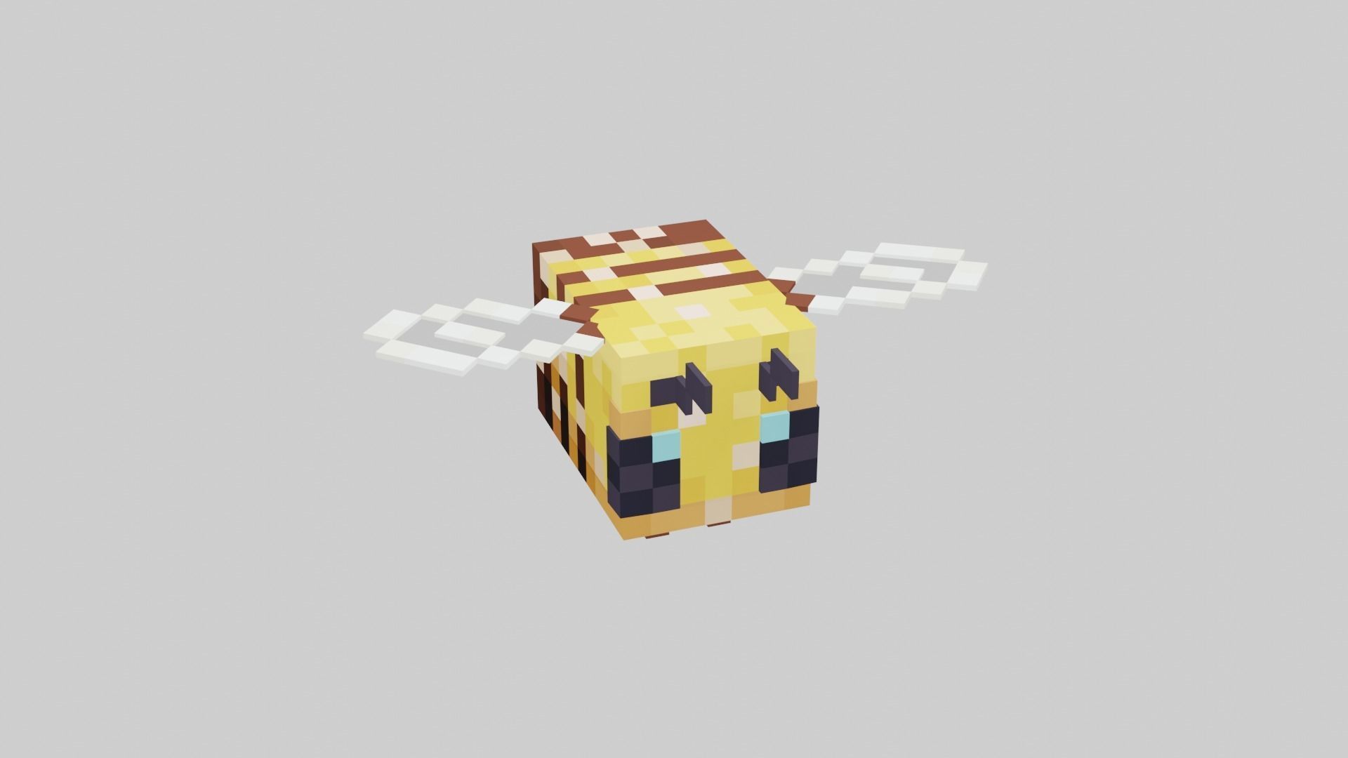3D model Minecraft Bee Rigged VR / AR / low-poly | CGTrader