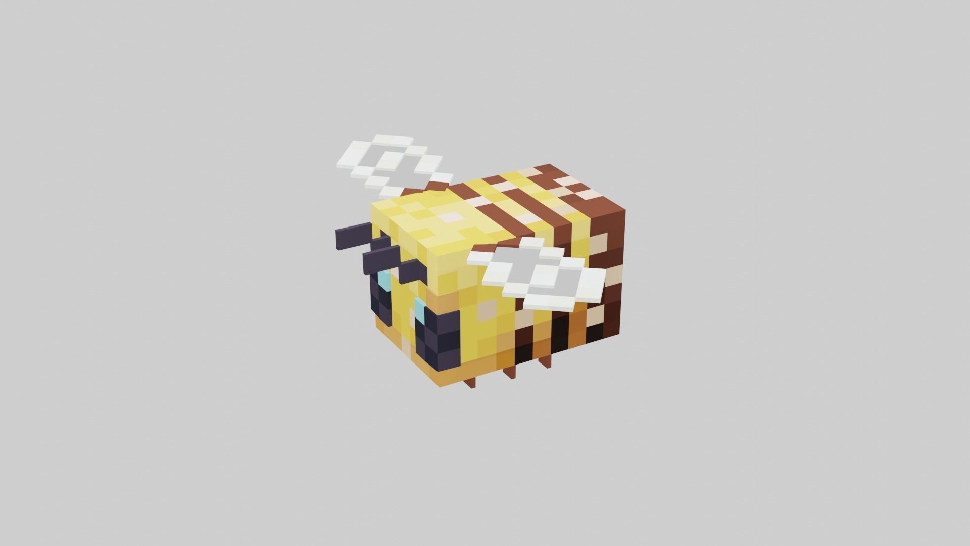 3D model Minecraft Bee Rigged VR / AR / low-poly | CGTrader