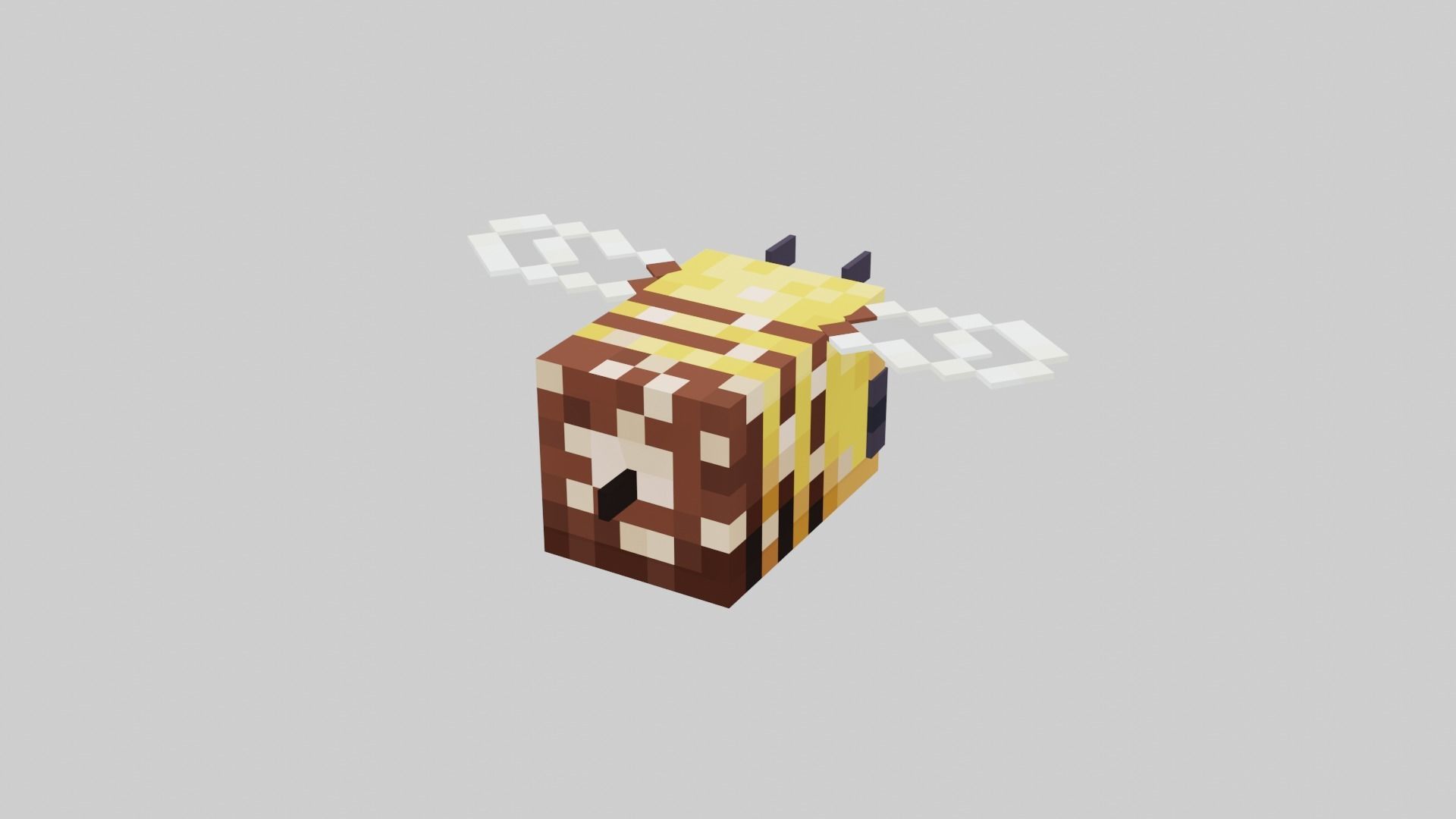 3D model Minecraft Bee Rigged VR / AR / low-poly | CGTrader
