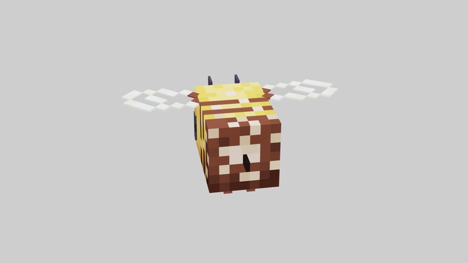 3D model Minecraft Bee Rigged VR / AR / low-poly | CGTrader
