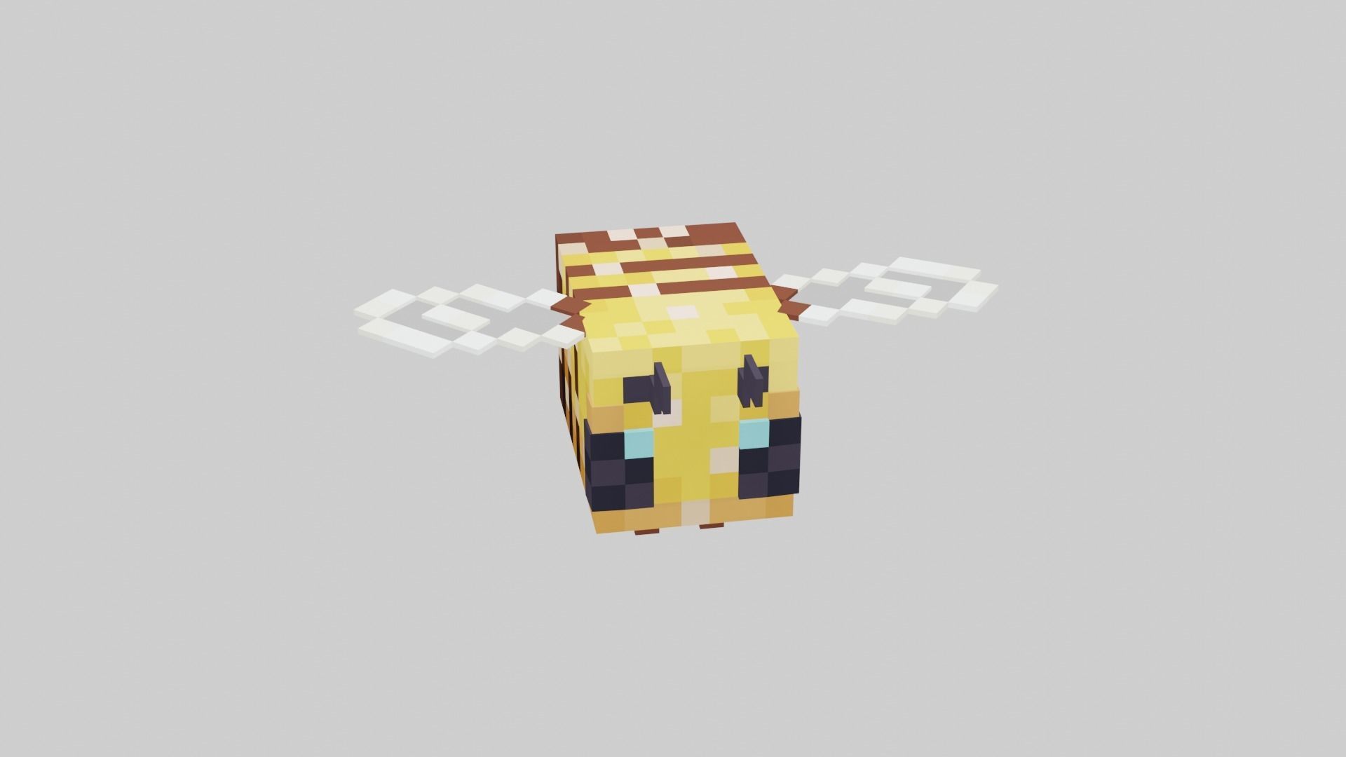 3D model Minecraft Bee Rigged VR / AR / low-poly | CGTrader