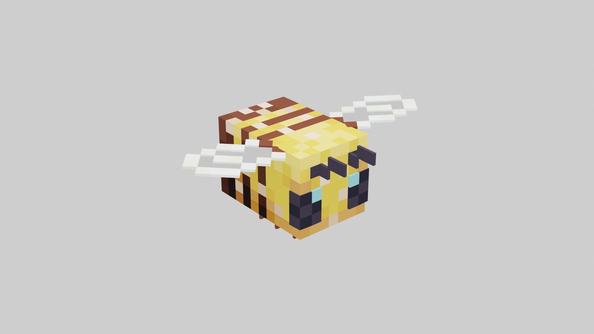 3D model Minecraft Bee Rigged VR / AR / low-poly | CGTrader