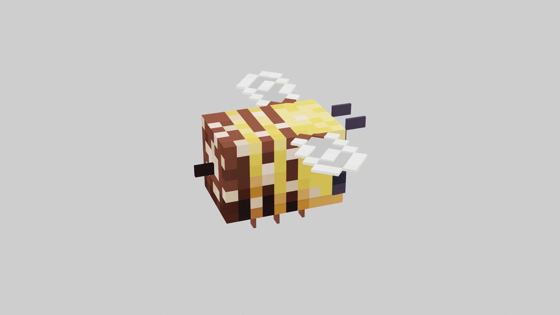 3D model Minecraft Bee Rigged VR / AR / low-poly | CGTrader