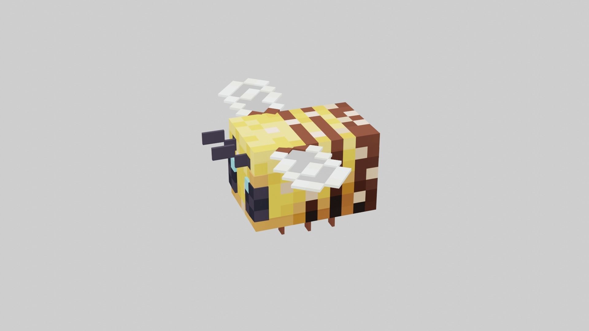 3D model Minecraft Bee Rigged VR / AR / low-poly | CGTrader