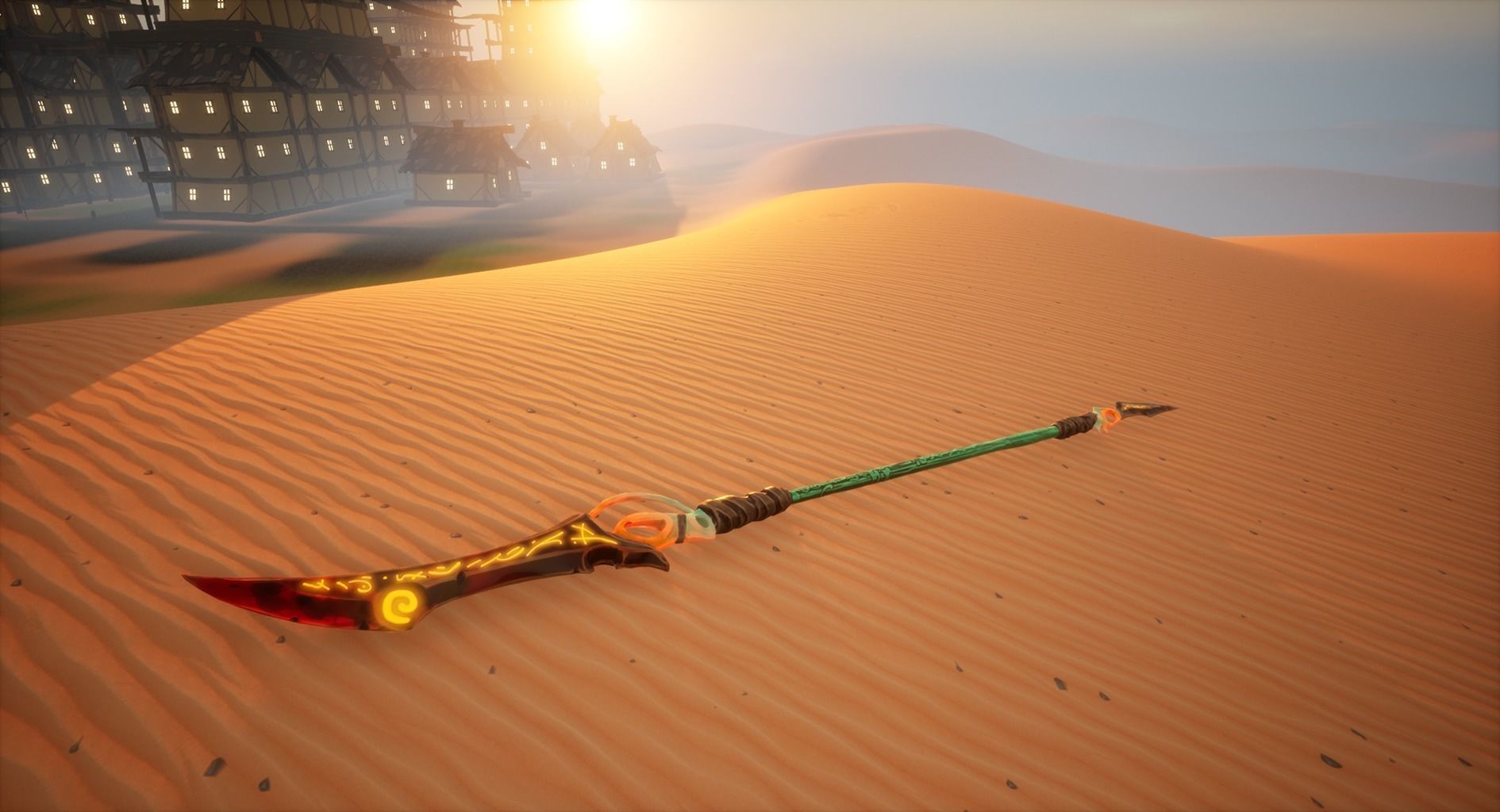 3D model Lowpoly Stylized Spear - Game-Ready - BPR VR / AR / low-poly ...