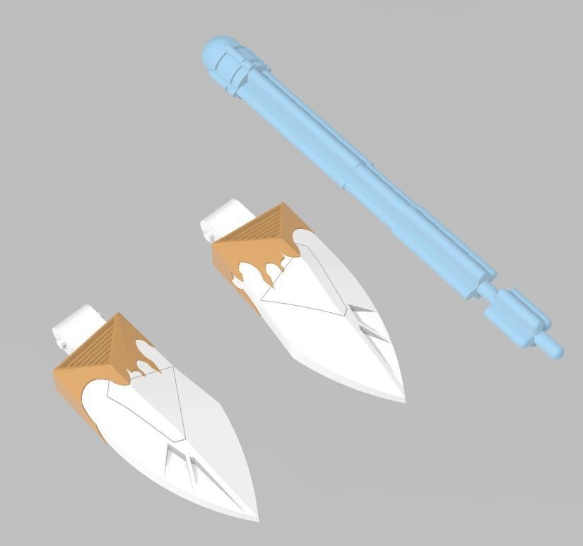 Transformers Cybertron Vector Prime Replacement Parts 3D model 3D ...