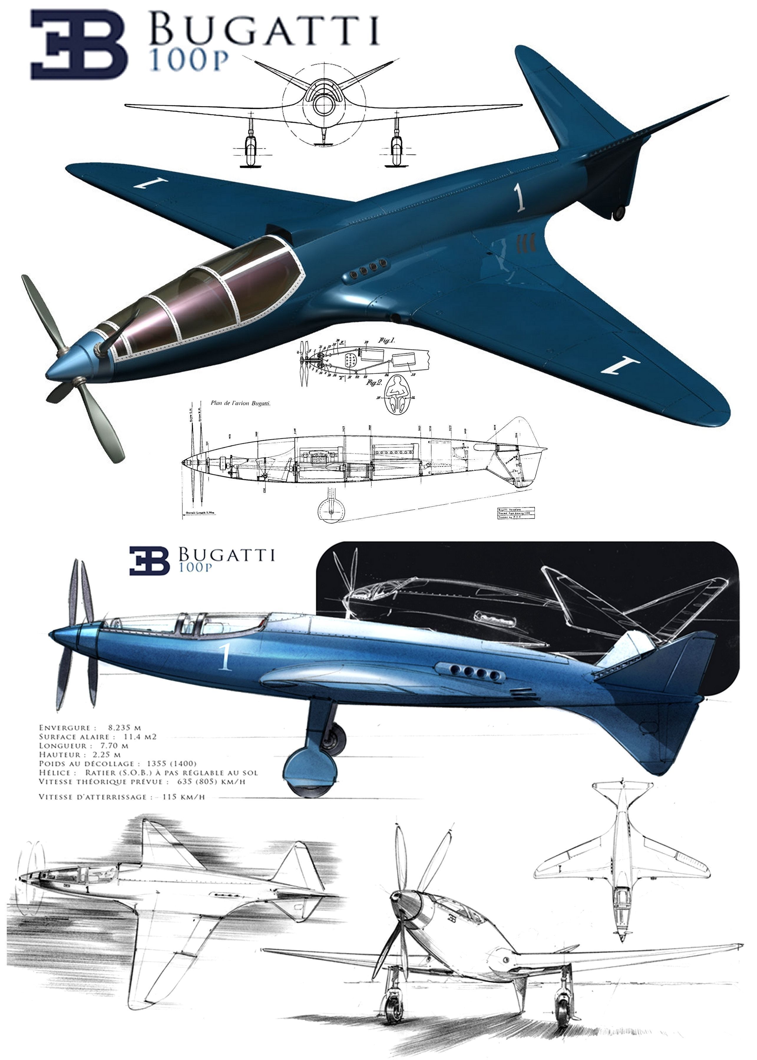 Assembly Manual - RC BUGATTI 100P RACER SPIRIT free 3D model 3D ...