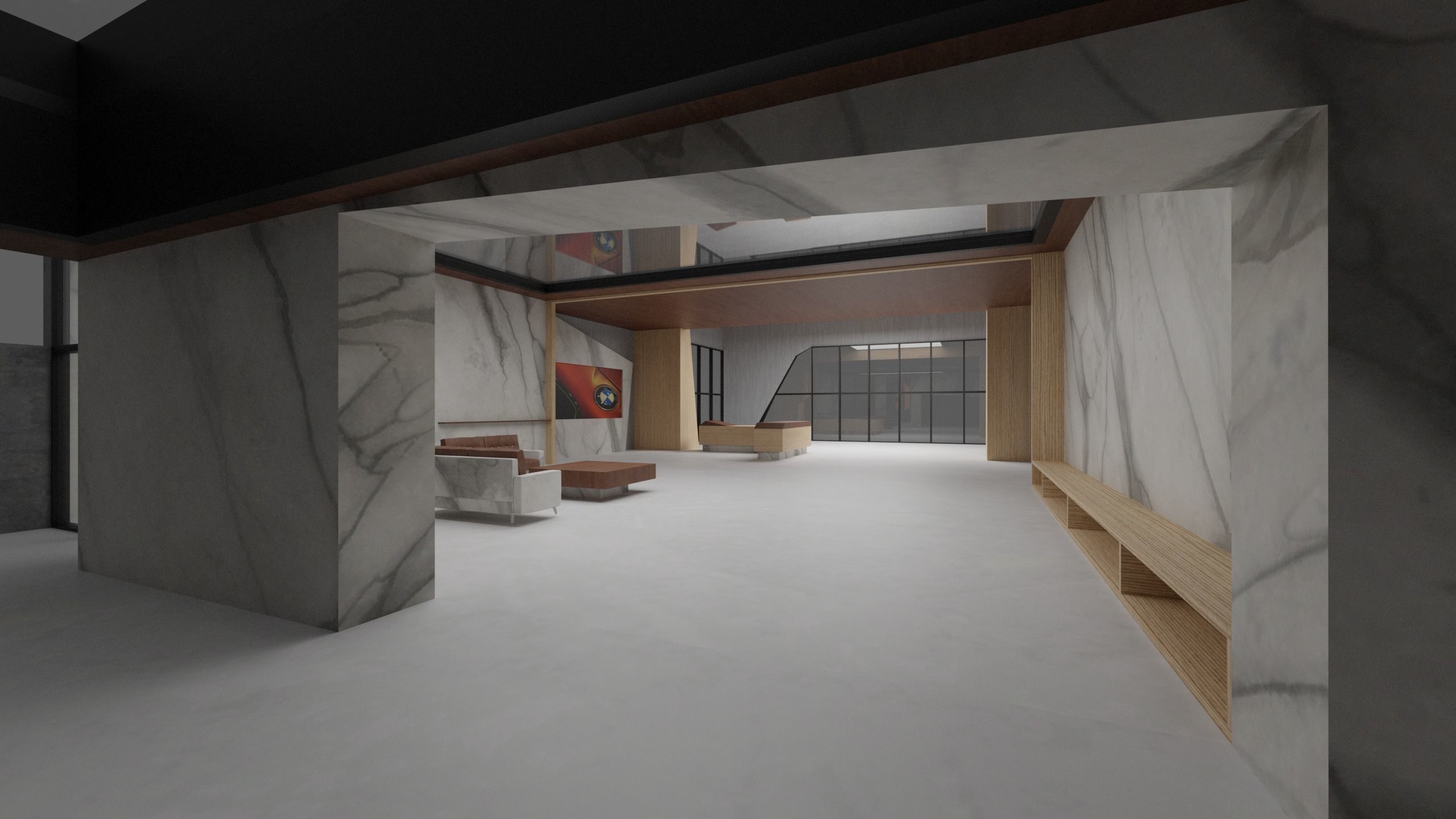 Car dealership free VR / AR / low-poly 3D model | CGTrader