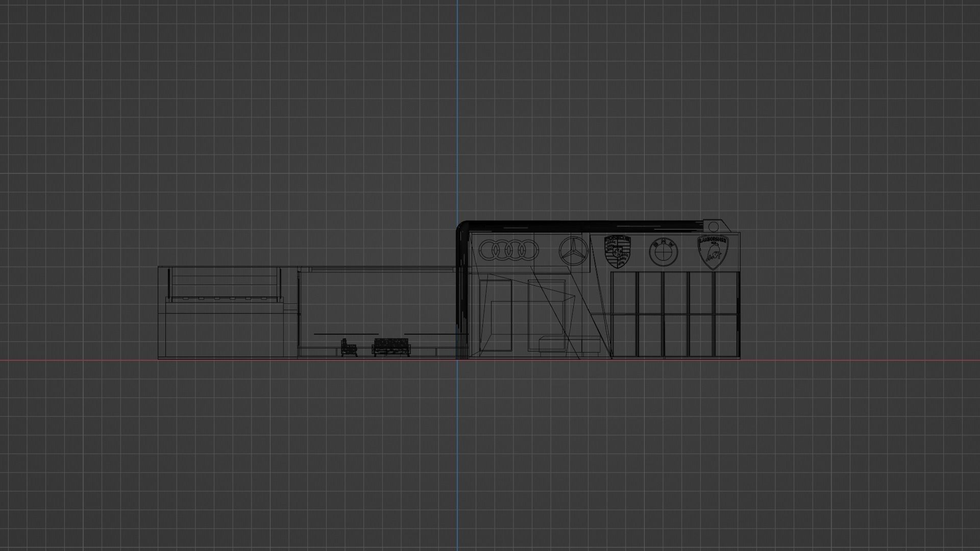 Car dealership free VR / AR / low-poly 3D model | CGTrader
