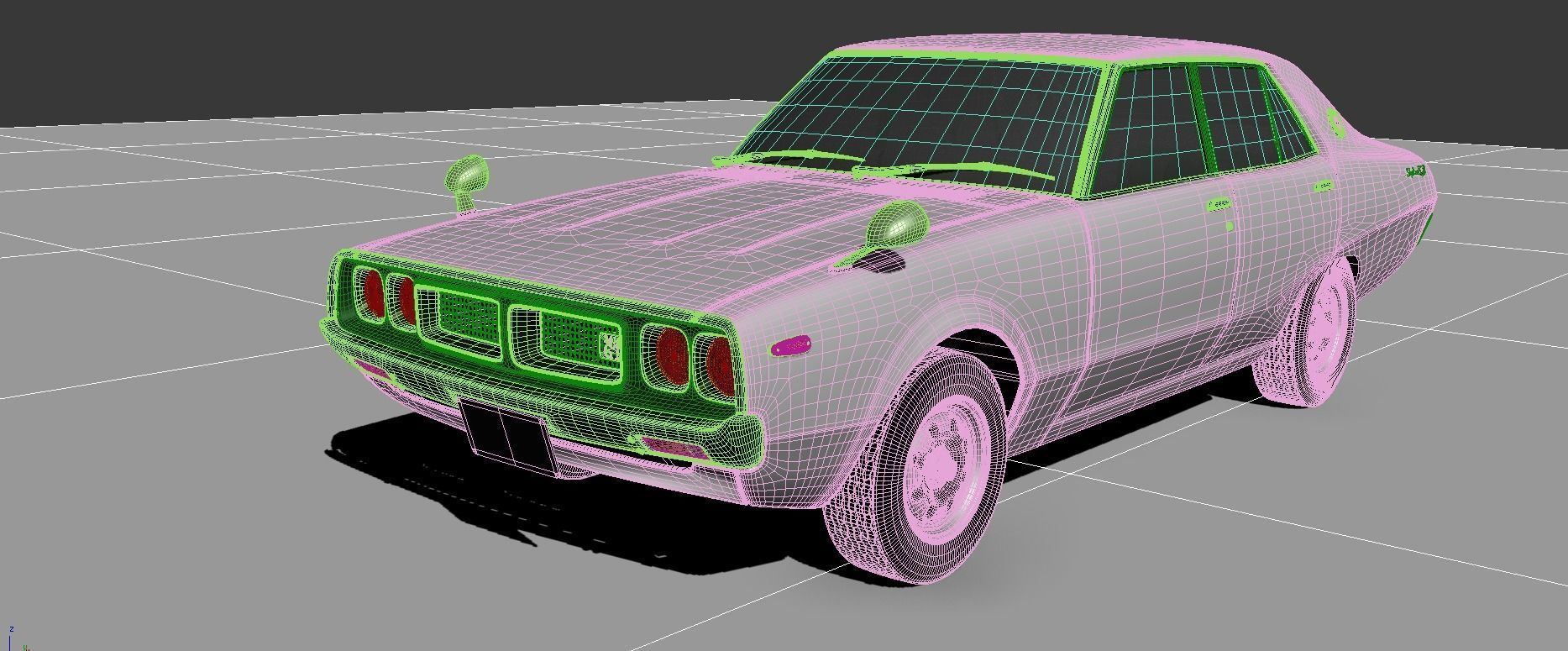 Nissan skyline gc110 3D model | CGTrader
