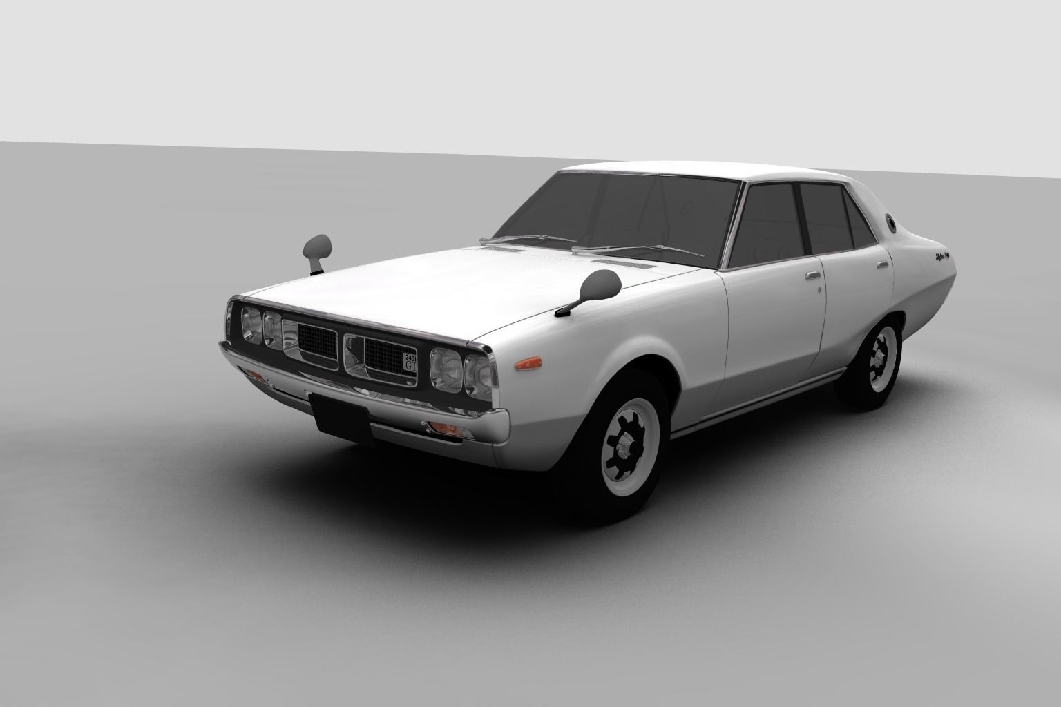 Nissan skyline gc110 3D model | CGTrader