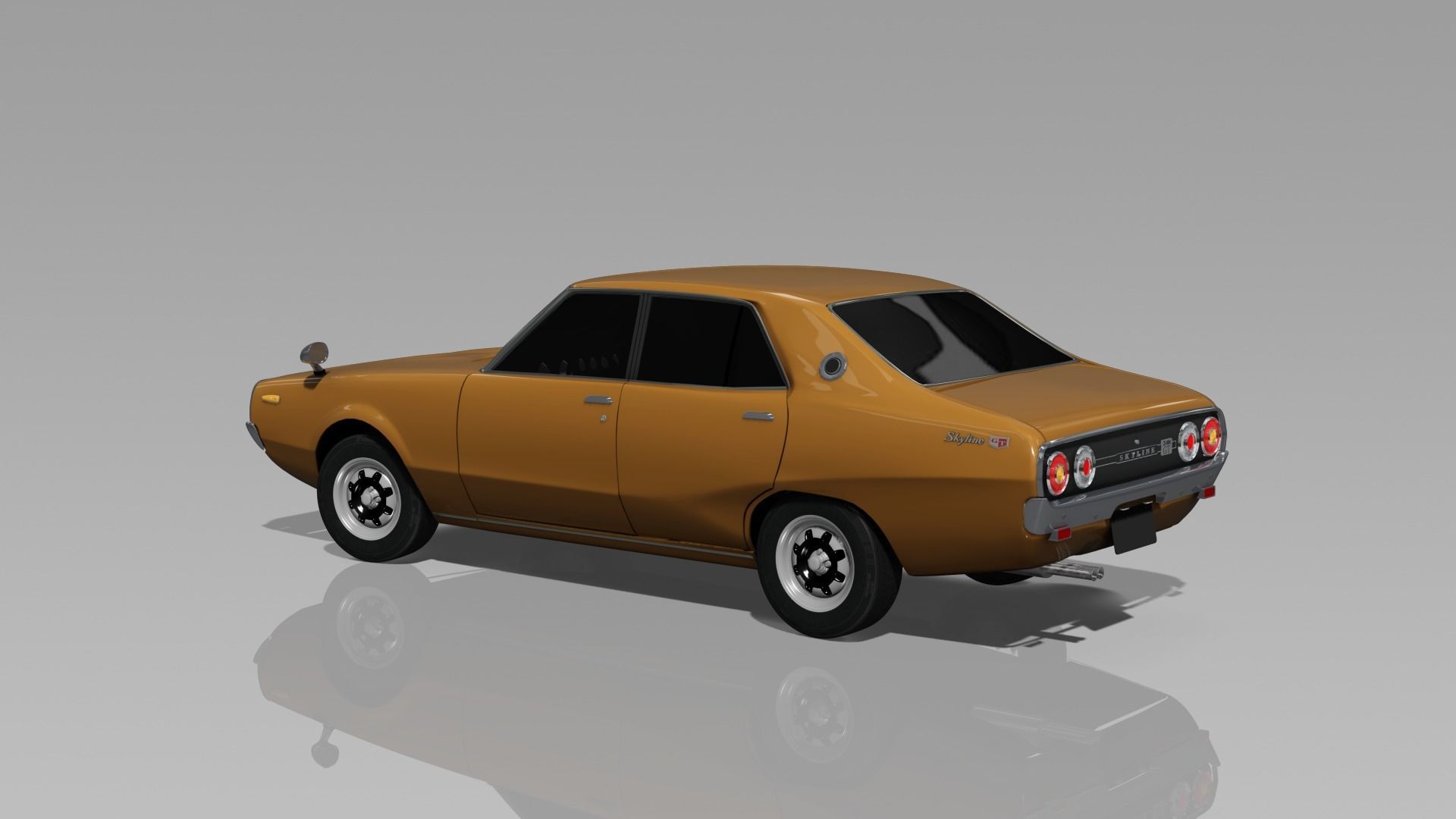 Nissan skyline gc110 3D model | CGTrader