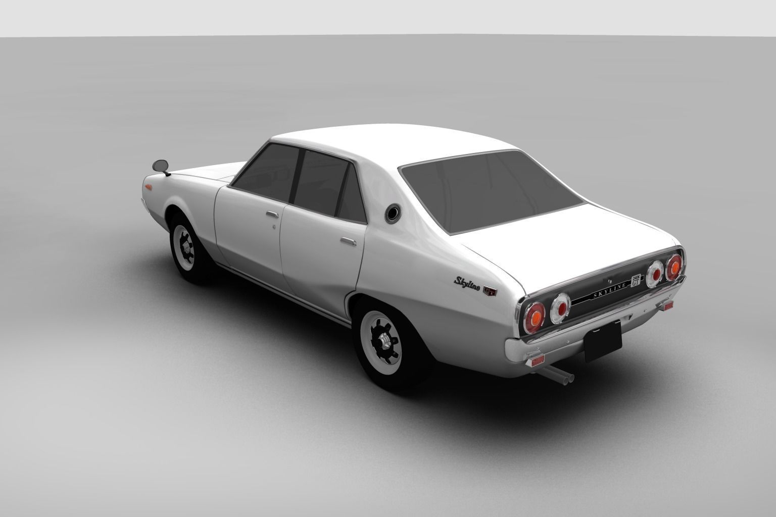 Nissan skyline gc110 3D model | CGTrader