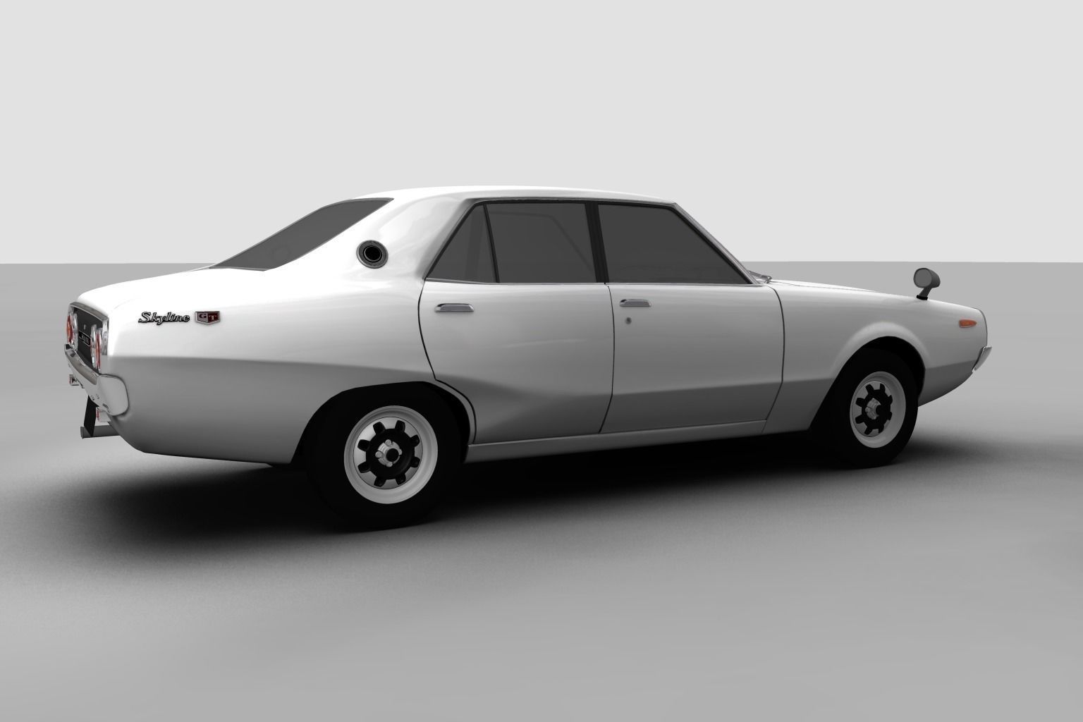 Nissan skyline gc110 3D model | CGTrader