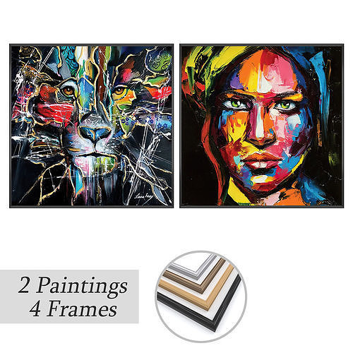 Wall Art Set 3823 3D model | CGTrader