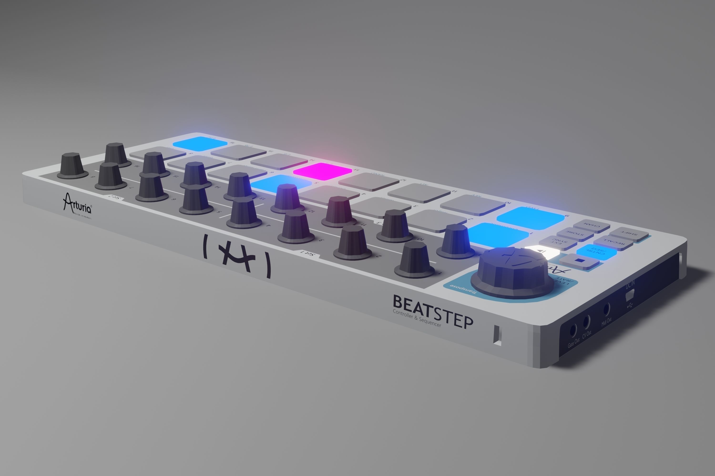 Arturia Beatstep 3D model | CGTrader