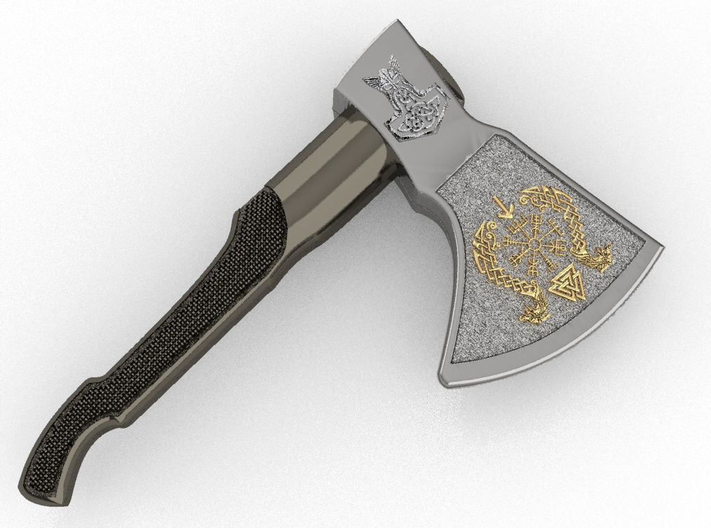 Wiking Axe 3D model | CGTrader