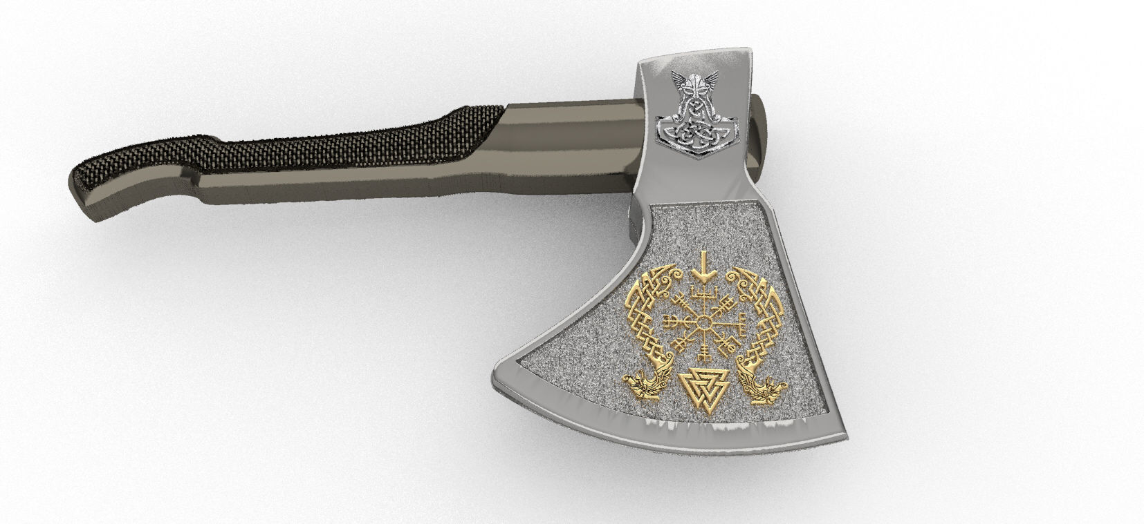 Wiking Axe 3D model | CGTrader