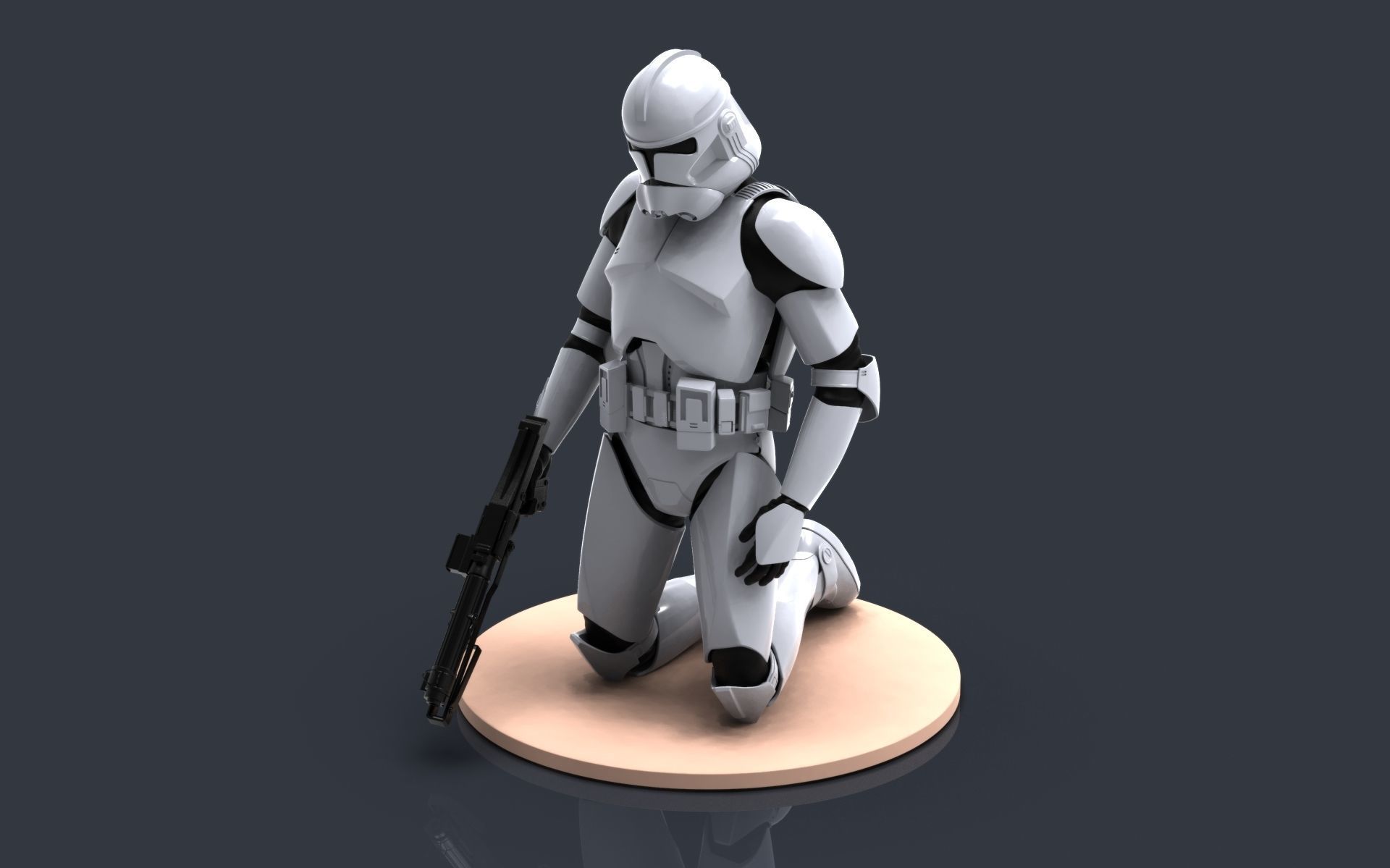 Star wars legion clone trooper pack 3D model 3D printable | CGTrader