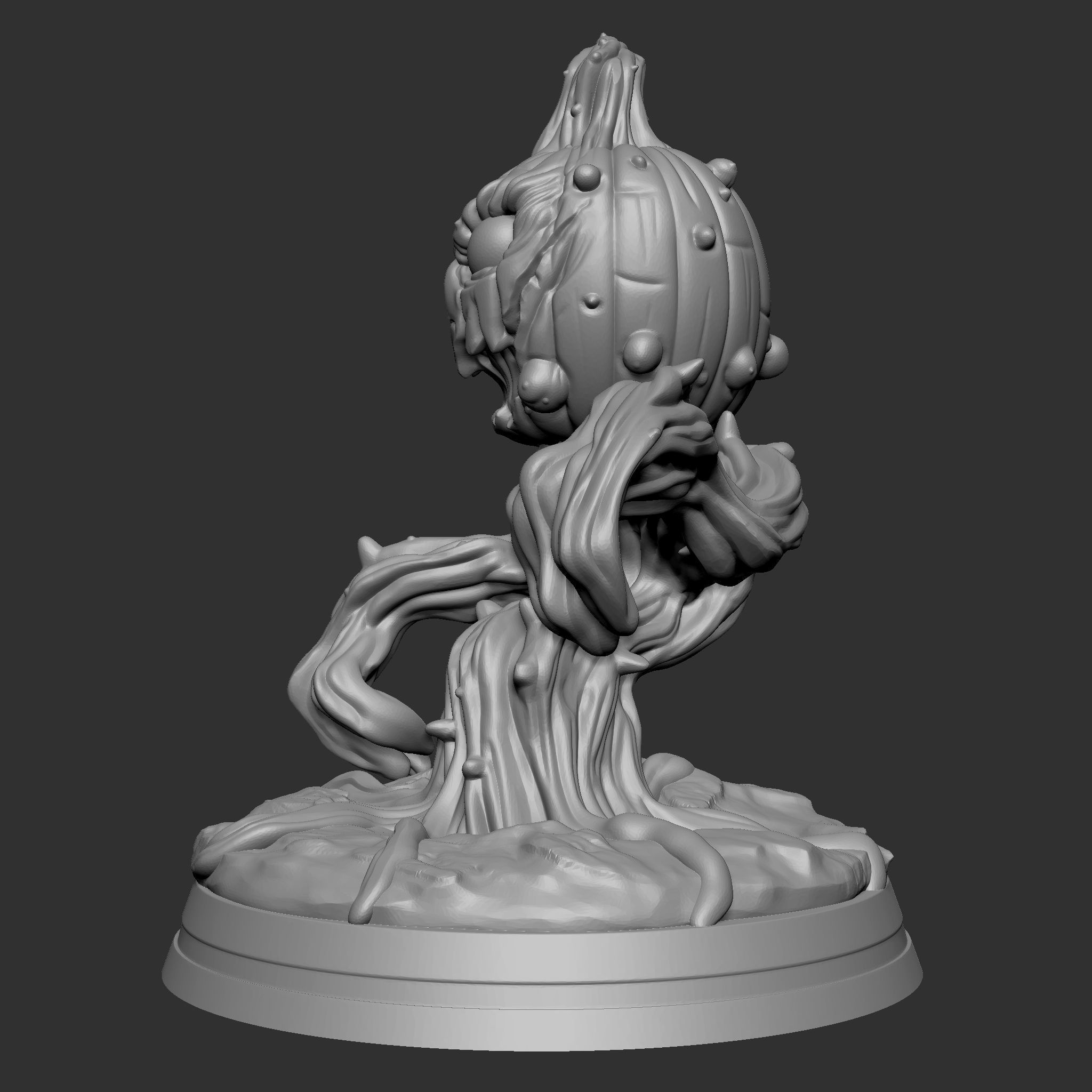 PUMPKIN CREATURE free 3D model 3D printable | CGTrader