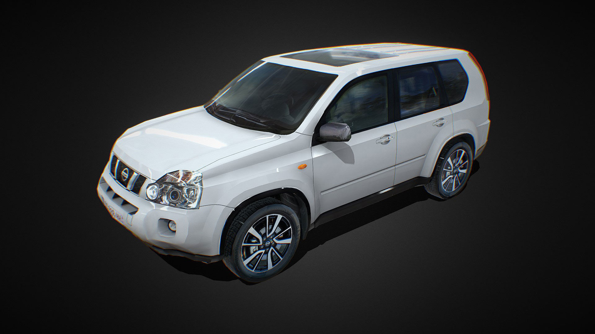 3D model Nissan X-Trail 2007-2014 VR / AR / low-poly | CGTrader