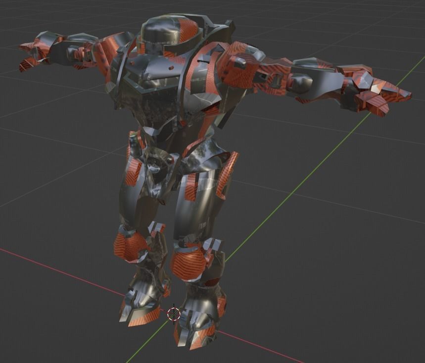 Fighting Robot 3D model | CGTrader